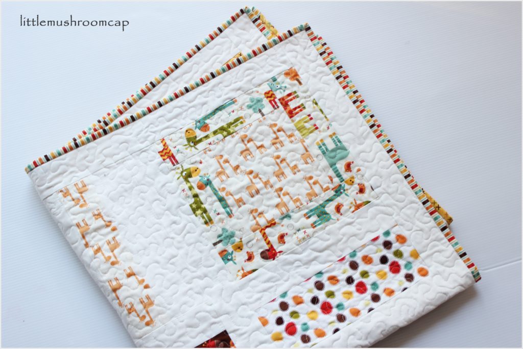 Simple Baby Quilt - The Little Mushroom Cap: A Quilting Blog