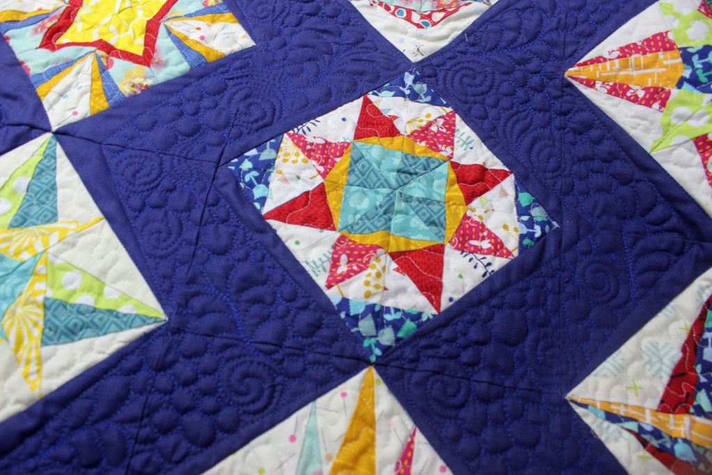 Wish Upon A Star : Lucky Star Quilt is Finally A Finished Quilt - The ...