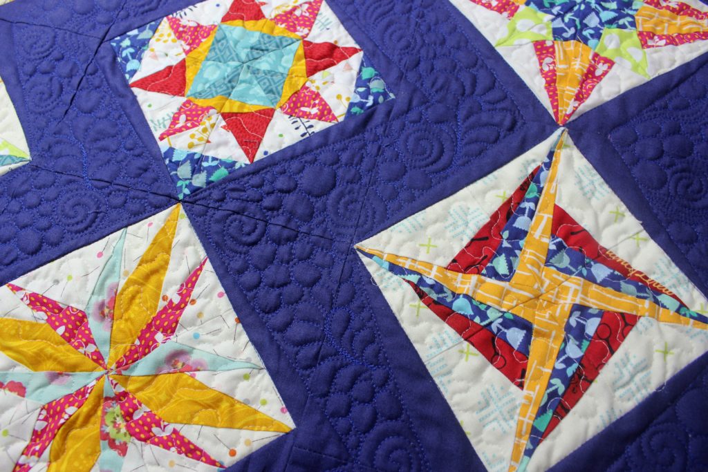 Wish Upon A Star : Lucky Star Quilt is Finally A Finished Quilt - The ...