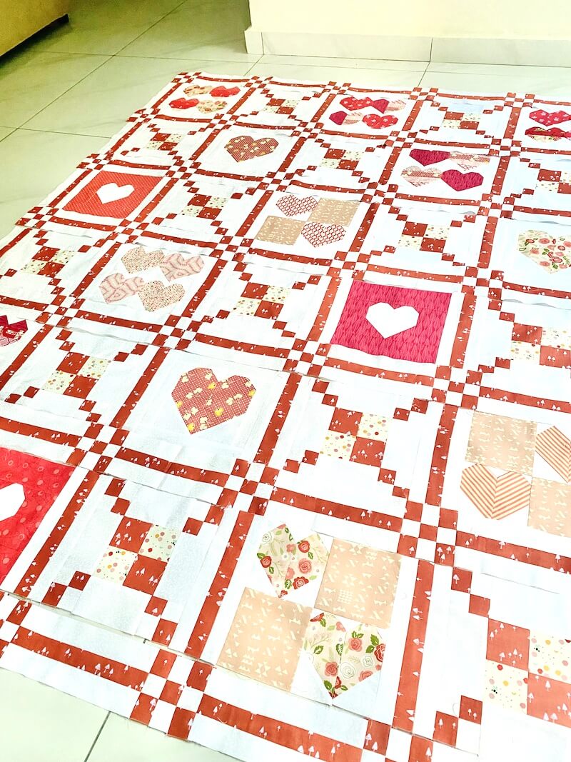 Easy Patchwork Strip Piecing - The Little Mushroom Cap: A Quilting Blog