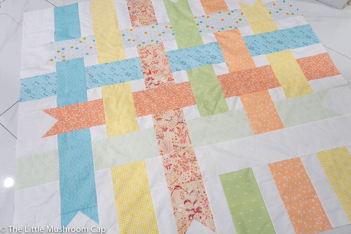 Quilt in a Day : Ribbon Quilt - The Little Mushroom Cap: A Quilting Blog