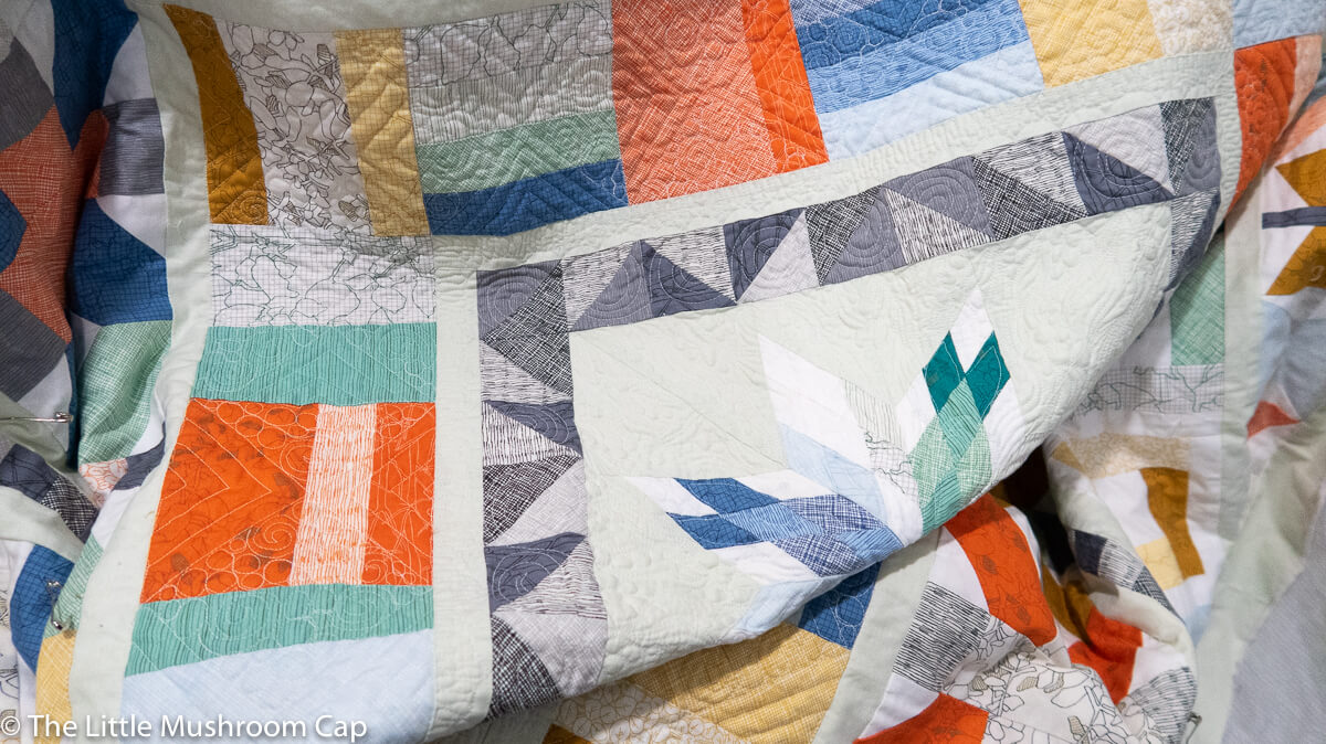 Custom Quilting with A Home Sewing Machine - The Little Mushroom Cap: A ...