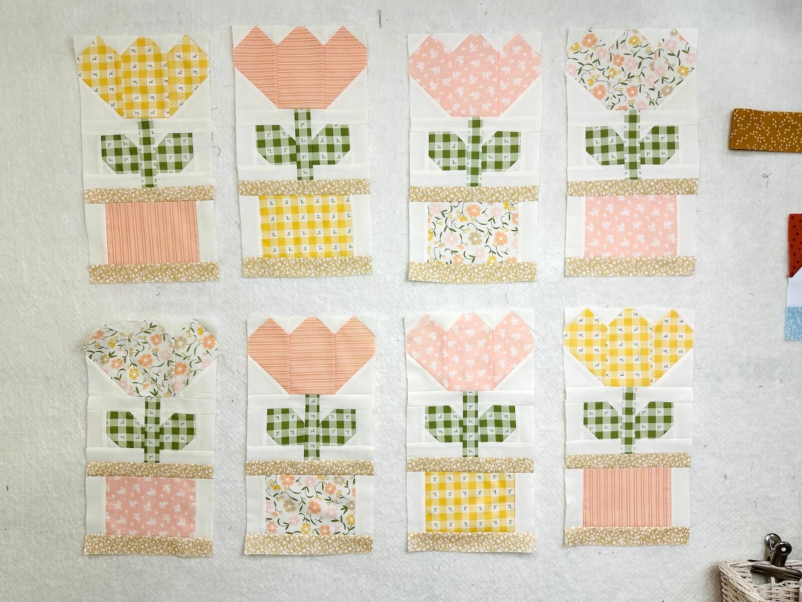 Bobbin Blooms - Spring Quilt - The Little Mushroom Cap: A Quilting Blog